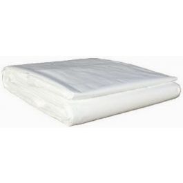 Ice Rink Tarp 50ft x 100ft White 6.5 MIL 10x10 weave 3.5 oz. UV Resistant